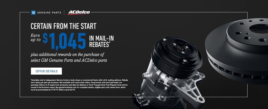 RepairLink Part Discount Programs